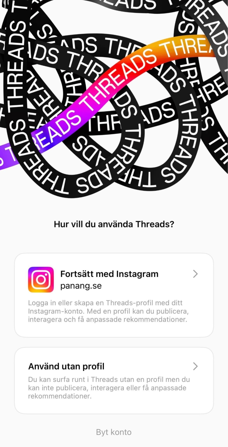 Instagram Threads – En komplett guide - Panang Kommunikation